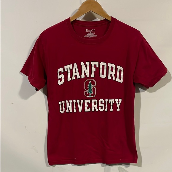Champion | Shirts | Champion Red Stanford University Mens Tshirt | Poshmark